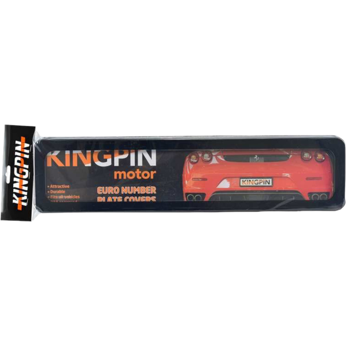 Kingpin Euro & NSW Premium Combo Number Plate Covers — Carthy's Car Care
