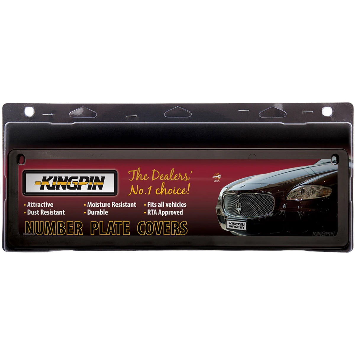 Kingpin NSW Premium Number Plate Covers (RKP1111) — Carthy's Car Care
